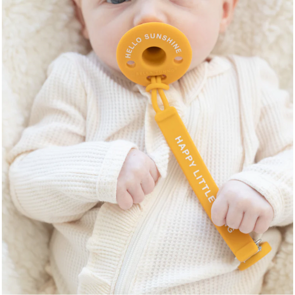 Cute Pacifier Clip - Happy Little Thing Pacifier Clip for Baby & Toddler