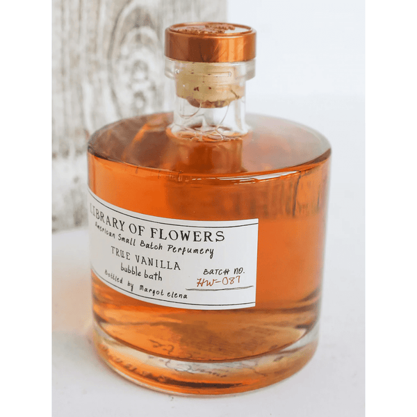 Library of Flowers True Vanilla Bubble Bath - Beautiful Gift for Mom ...
